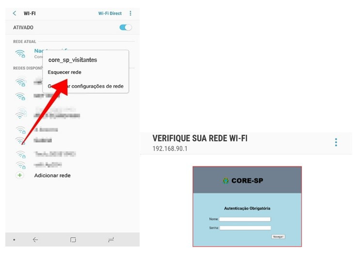 Core-SP — Wi-Fi nos escritórios